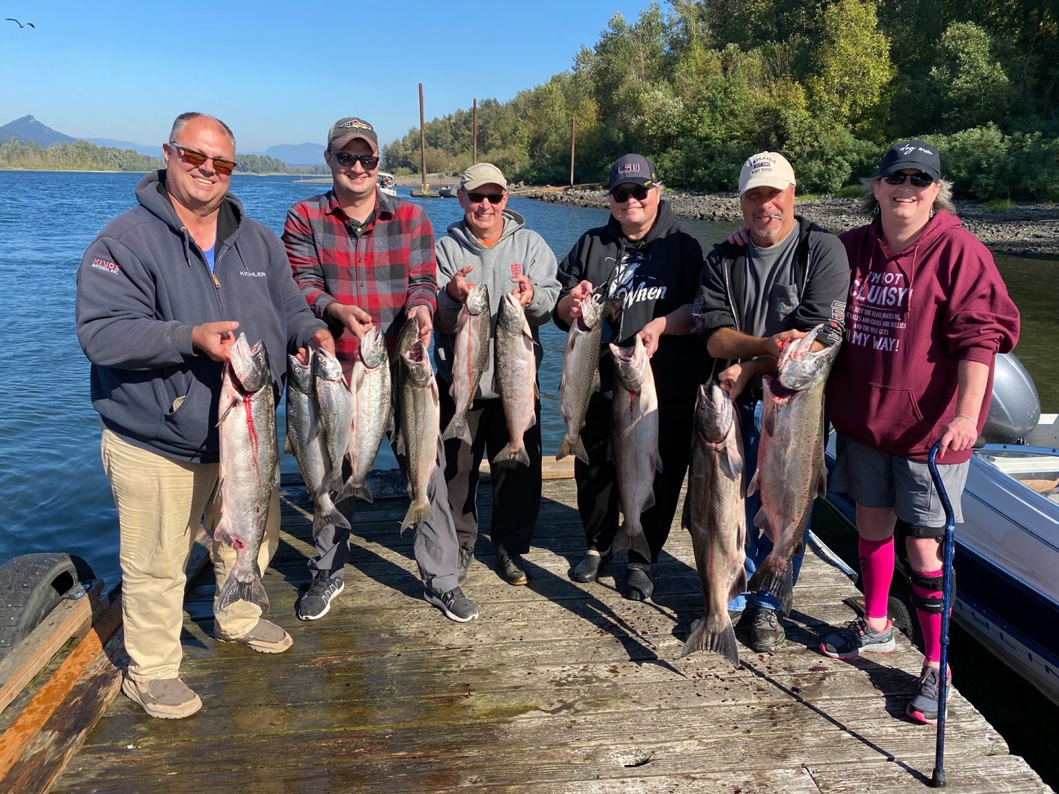 Oregon Fishing Guides Columbia River Fishing Adventures – Northwest ...